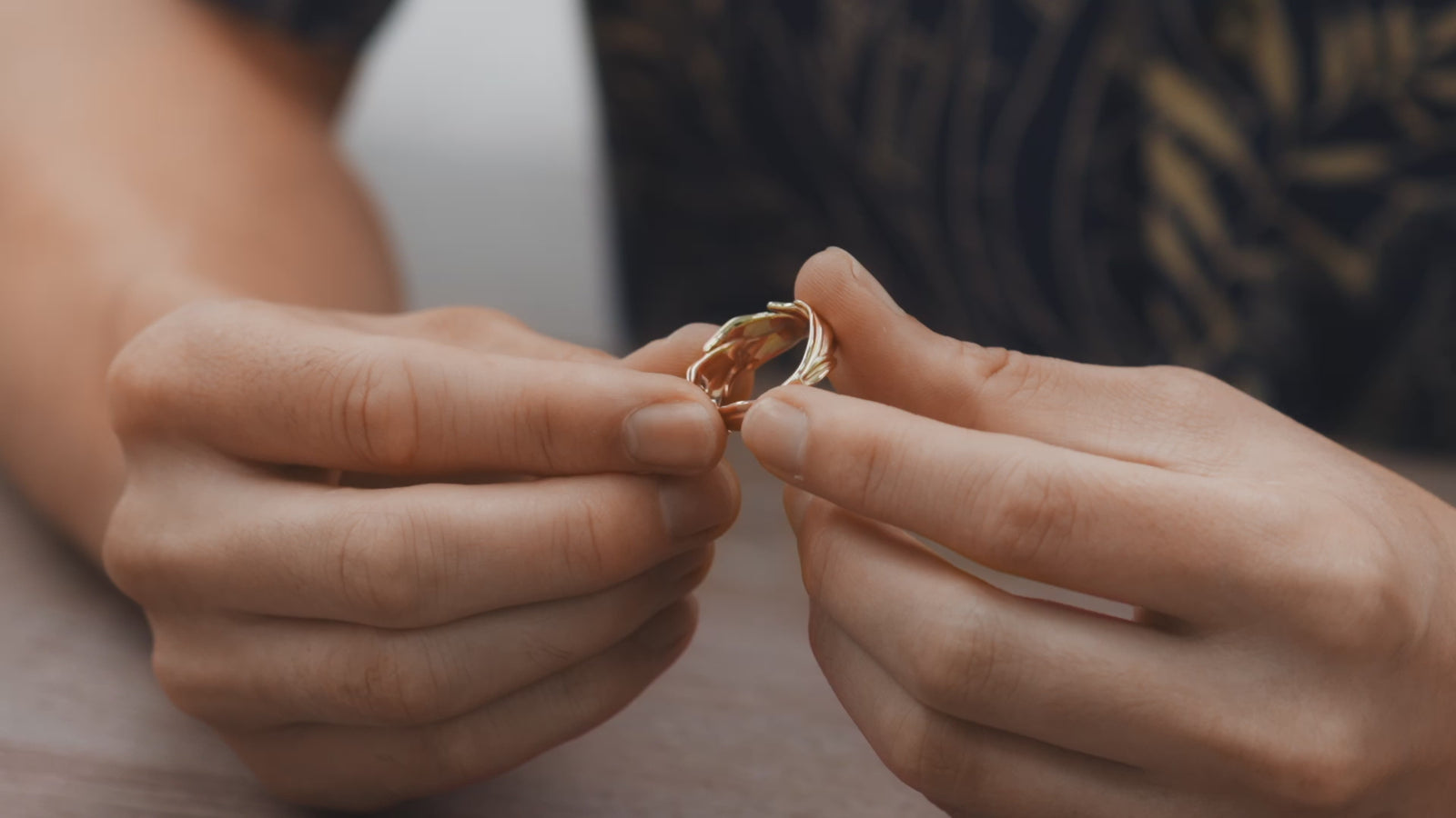 Maile Ring in Gold - 10mm